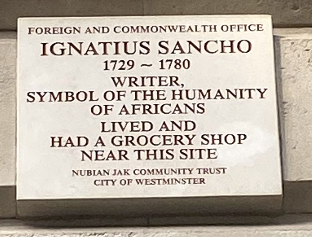 Ignatius Sancho (c.1729 – 1780) – Westminster Guides